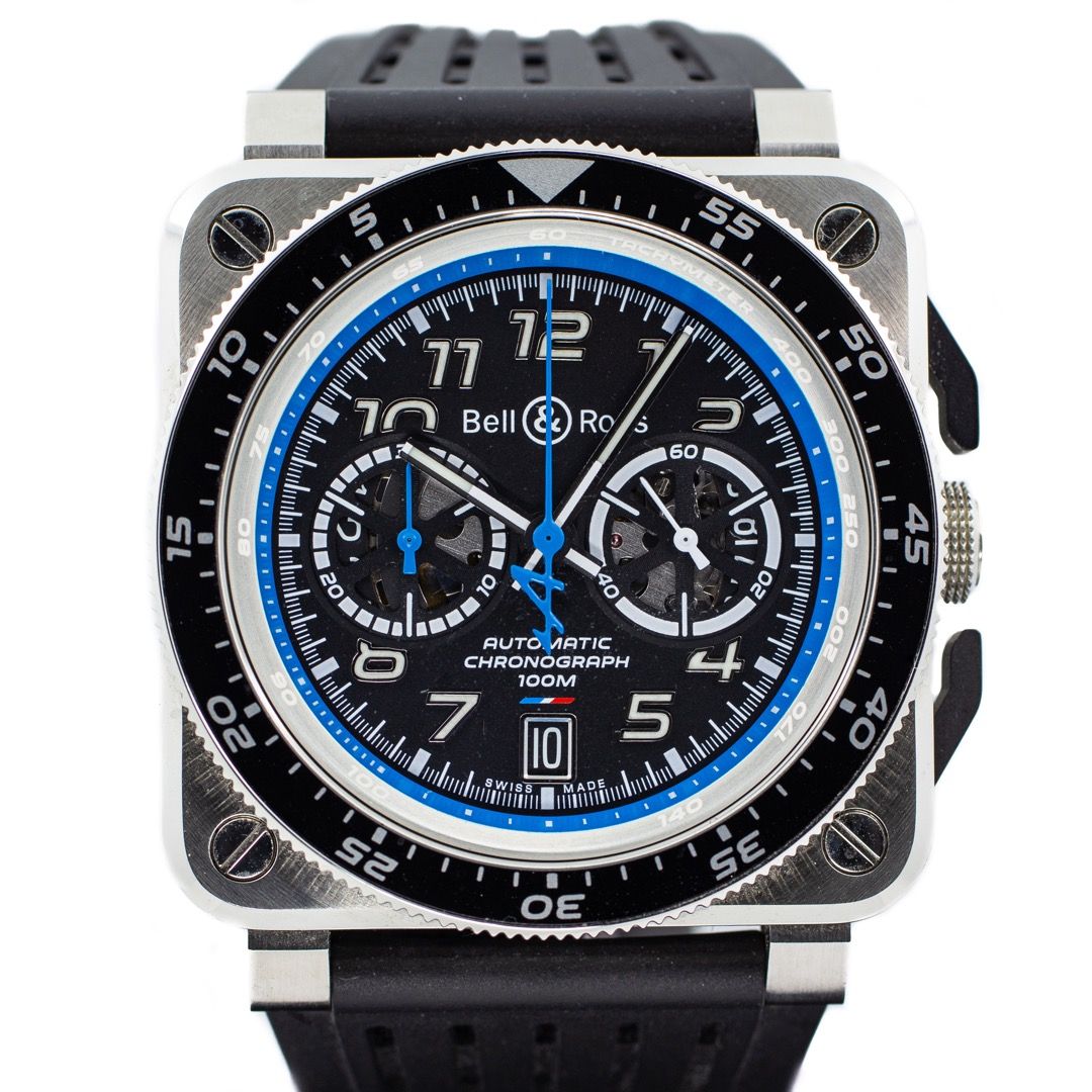 Like New Bell & Ross 42mm Alpine F1 Chronograph Limited Edition Ref ...