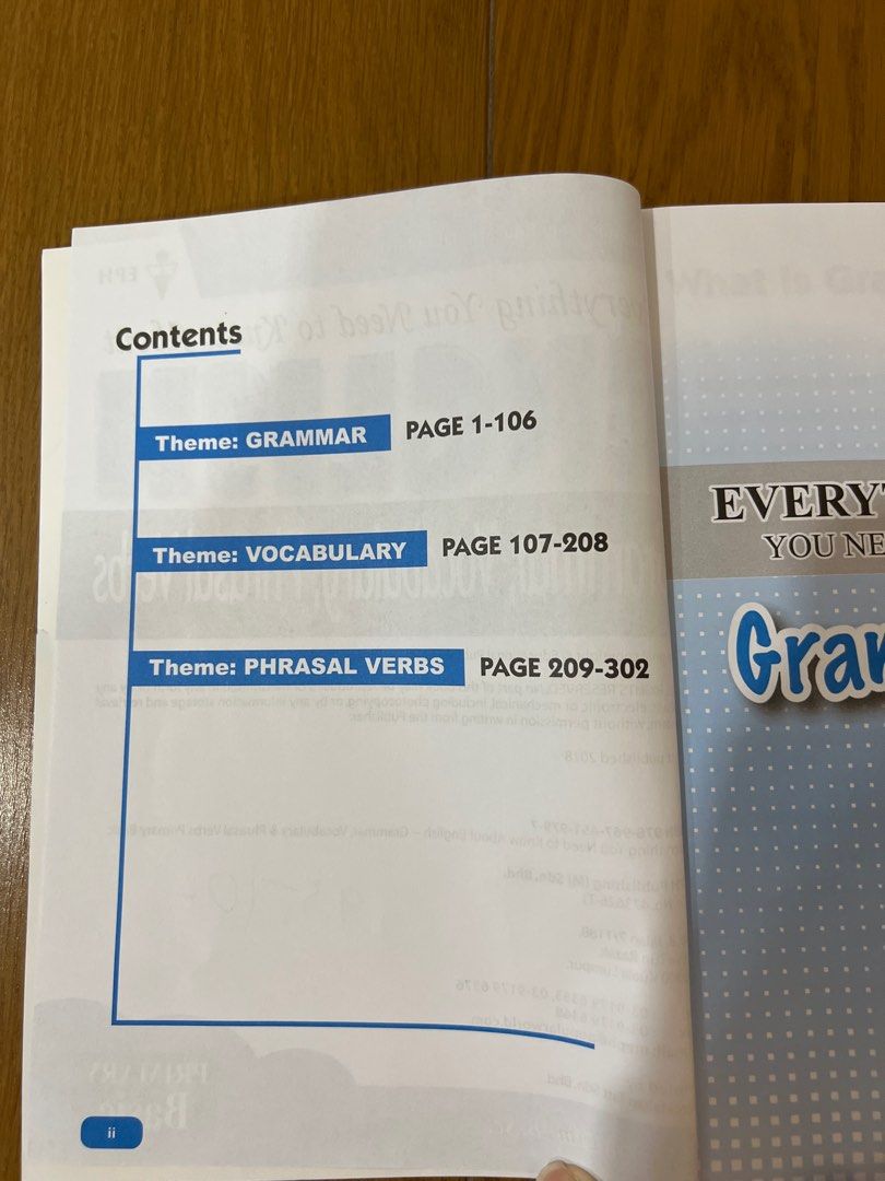 Like new English grammar vocabulary phrases verbs primary basic guide ...