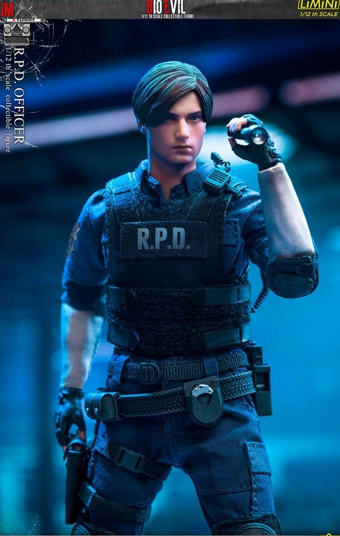 Limtoys 1/12 - Resident Evil 2 Leon Kennedy (Re-issue), Hobbies & Toys ...
