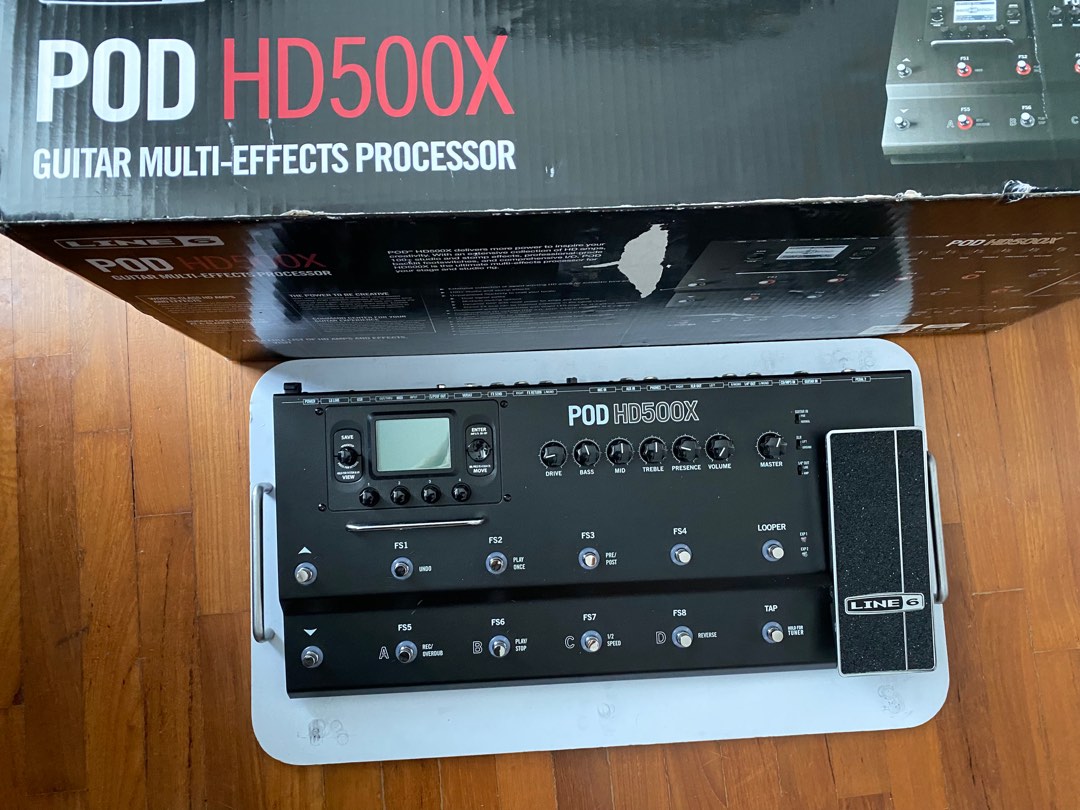 Line 6 Pod HD500X effects, Hobbies & Toys, Music & Media, Music ...