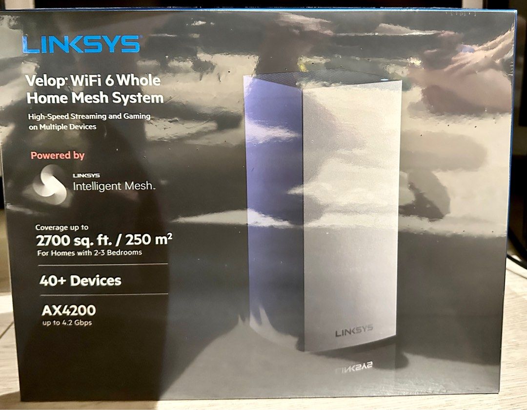 Linksys Velo Wifi 6 Whole Home Mesh System, Computers & Tech, Parts & Accessories, Networking on ...
