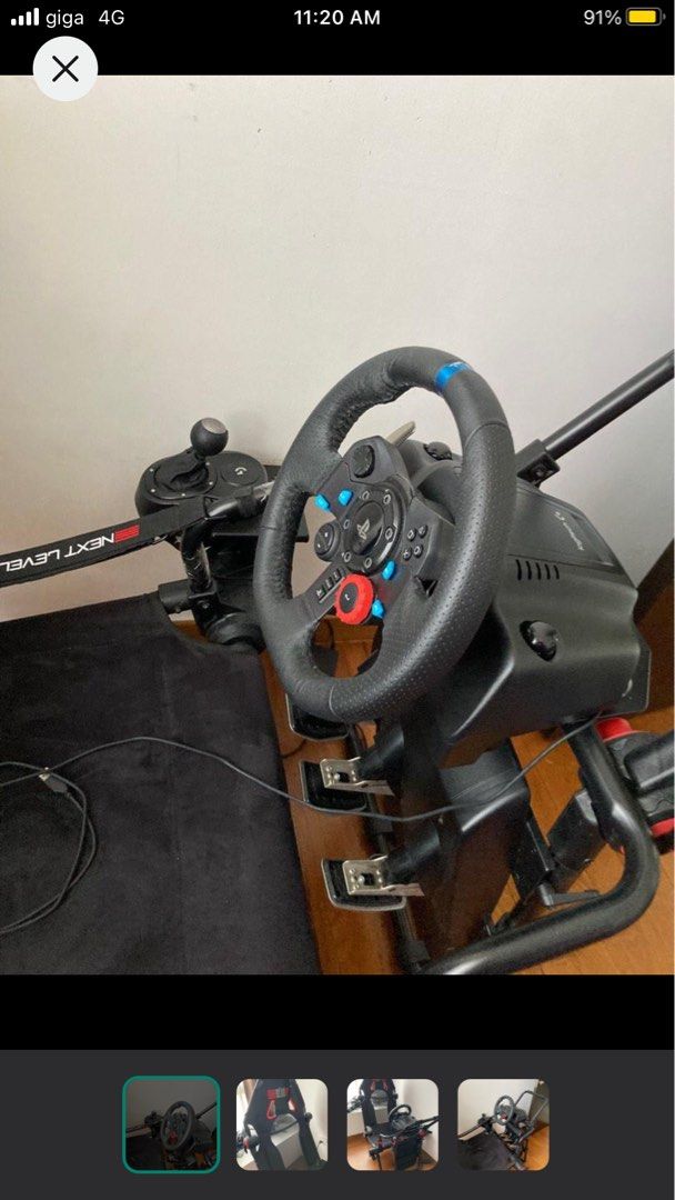 Logitech G29 Wheel + Pedals, Video Gaming, Gaming Accessories ...