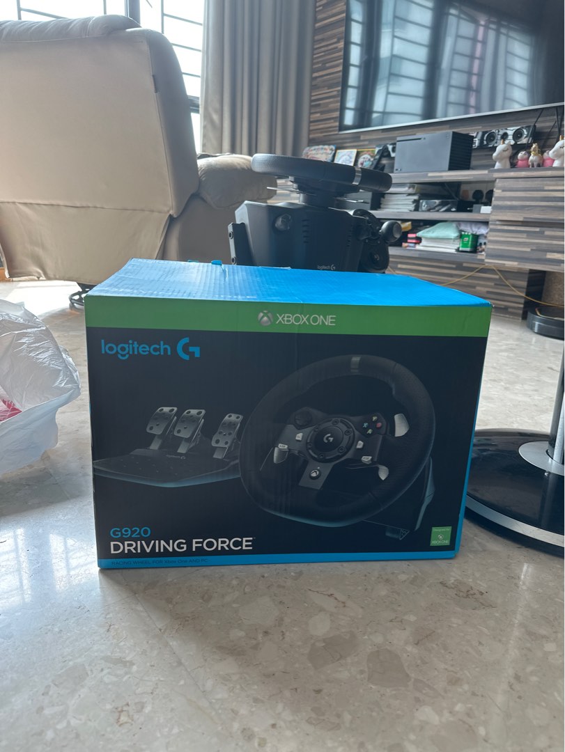 Logitech G920, Video Gaming, Gaming Accessories, Controllers on Carousell