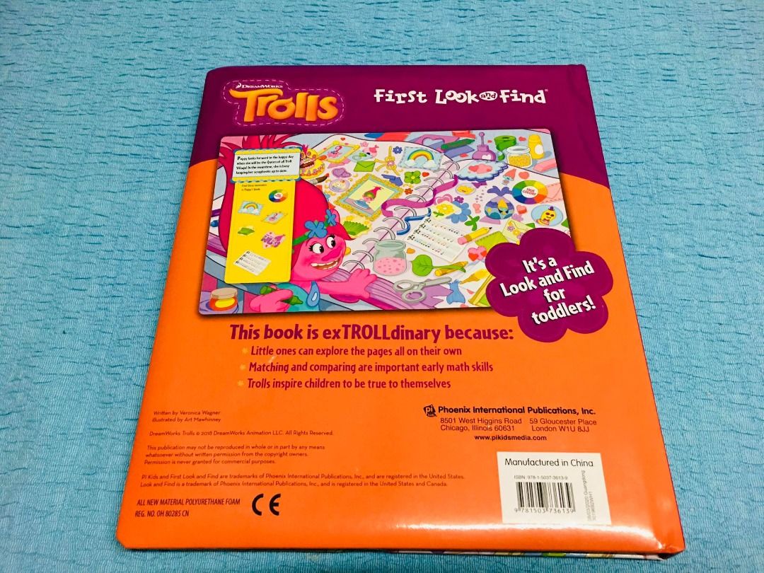 Trolls Bundle - Look and Find Book with Troll Toys, Hobbies & Toys ...