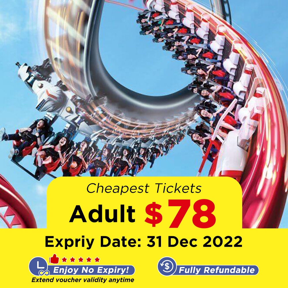 Lowest Price* Open dated USS Ticket till 31 Dec Universal Studio ...