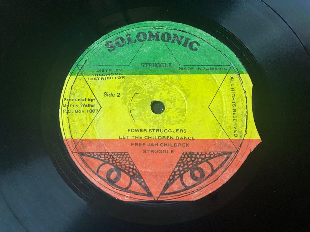 LP Piring Hitam Reggae Bunny Wailer - Struggle, Hobbies & Toys, Music ...