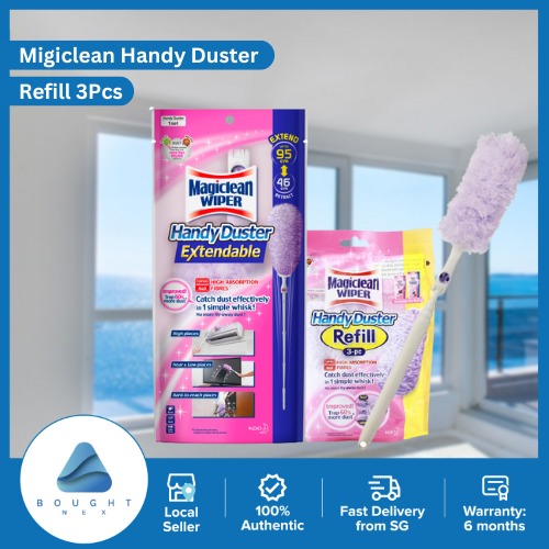 Magiclean Handy Duster Extendable 95cm 35cm Refill 3s, Furniture & Home ...