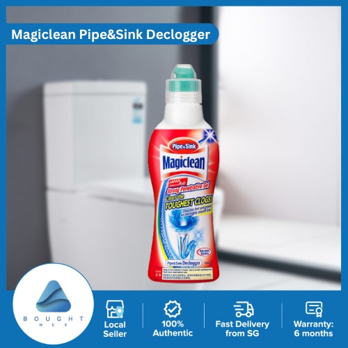 Magiclean Sink and Pipe Declogger 500ml, Furniture & Home Living ...