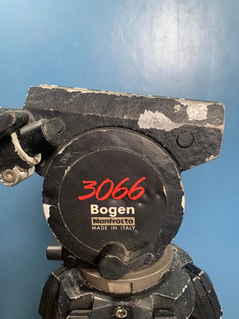 Manfrotto Bogen 3066 Fluid Head with 3192 Heavy Duty Tripod ...