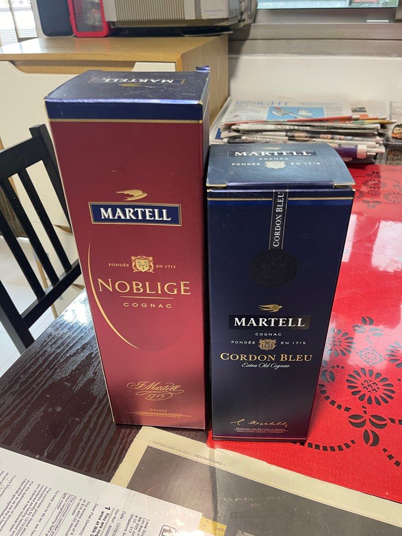Martell Gordon blu - 1 litre, Food & Drinks, Beverages on Carousell