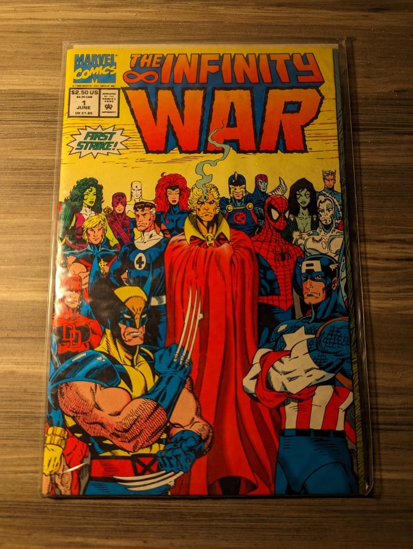 Marvel Infinity War and X-Force Spiderman Comics (Vintage), Hobbies ...
