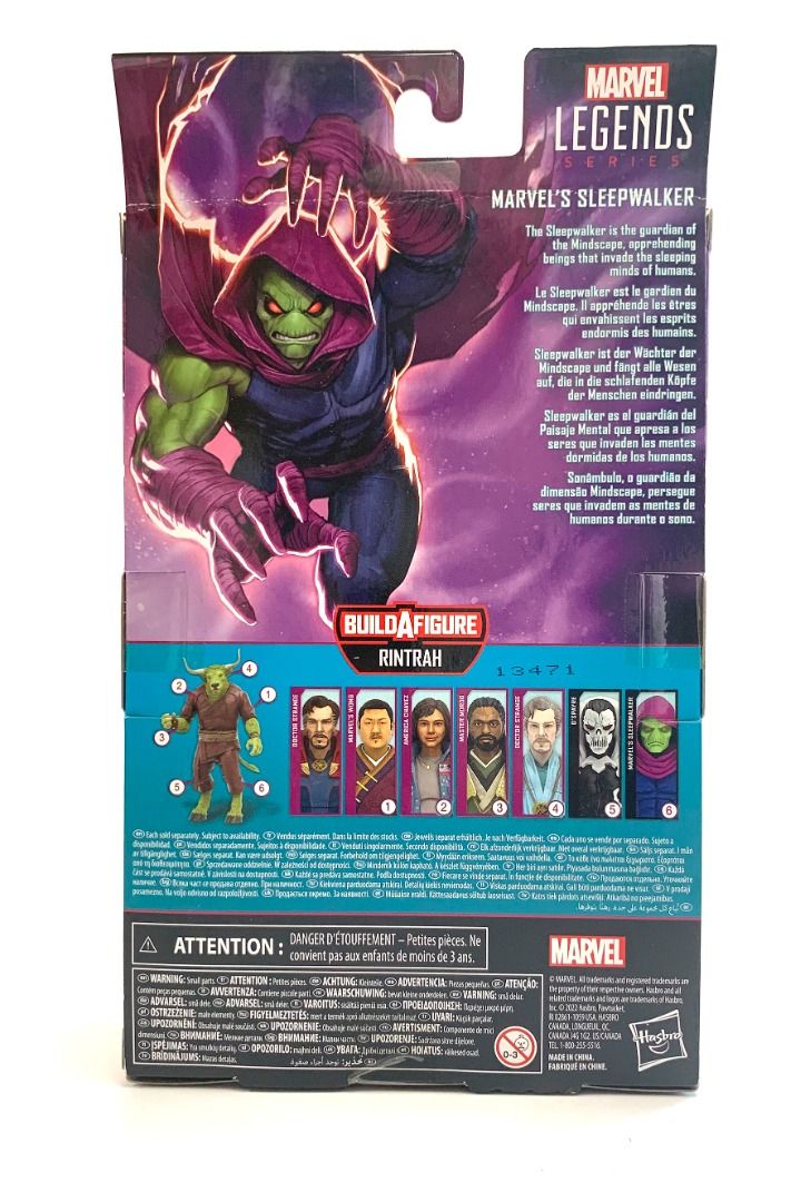 全新Marvel Legends Dr Strange Multiverse Madness SLEEPWALKER 6in Figure ...