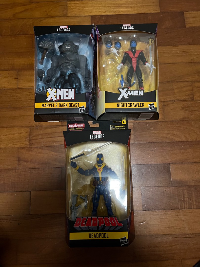 Marvel legends nightcrawler beast Deadpool, Hobbies & Toys, Toys ...