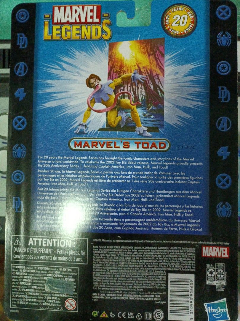 Marvel Legends Toad series 1, Hobbies & Toys, Toys & Games on Carousell