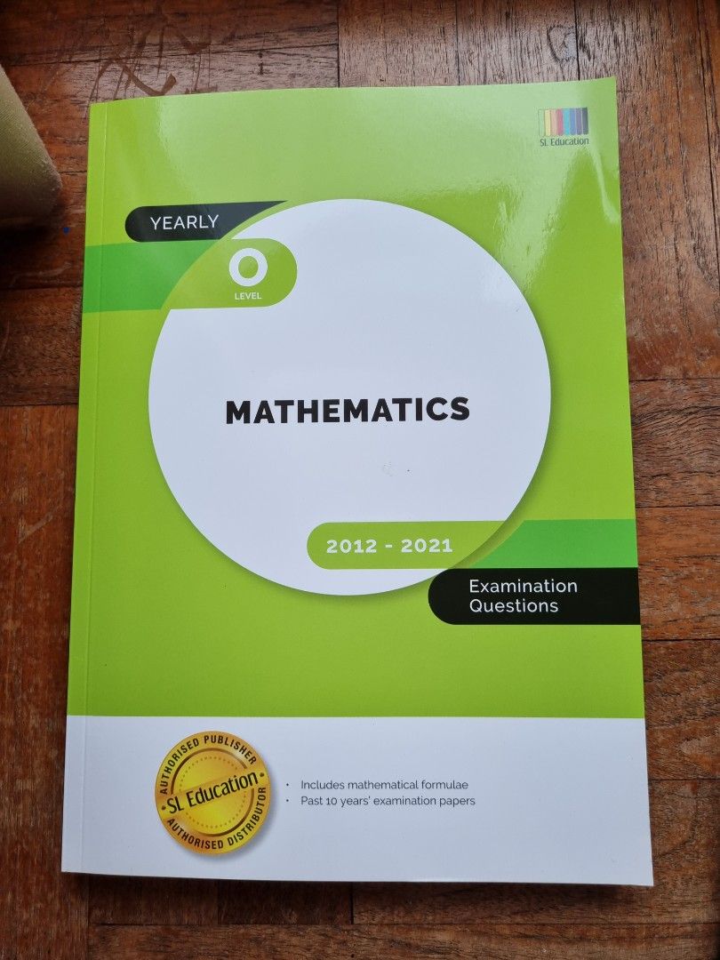 Math o level yearly tys, Hobbies & Toys, Books & Magazines, Assessment ...