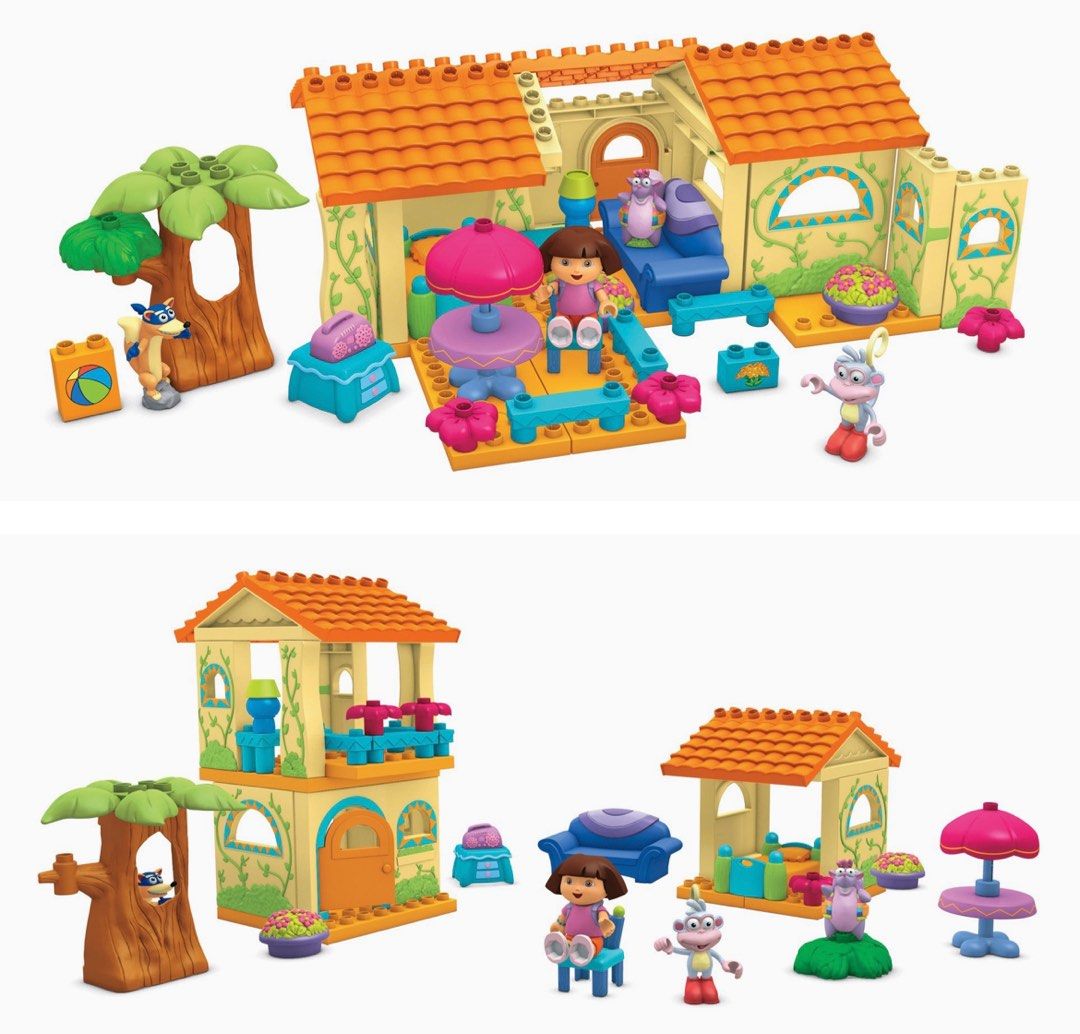 Mega Bloks Dora's Buildable House, Hobbies & Toys, Toys & Games on ...
