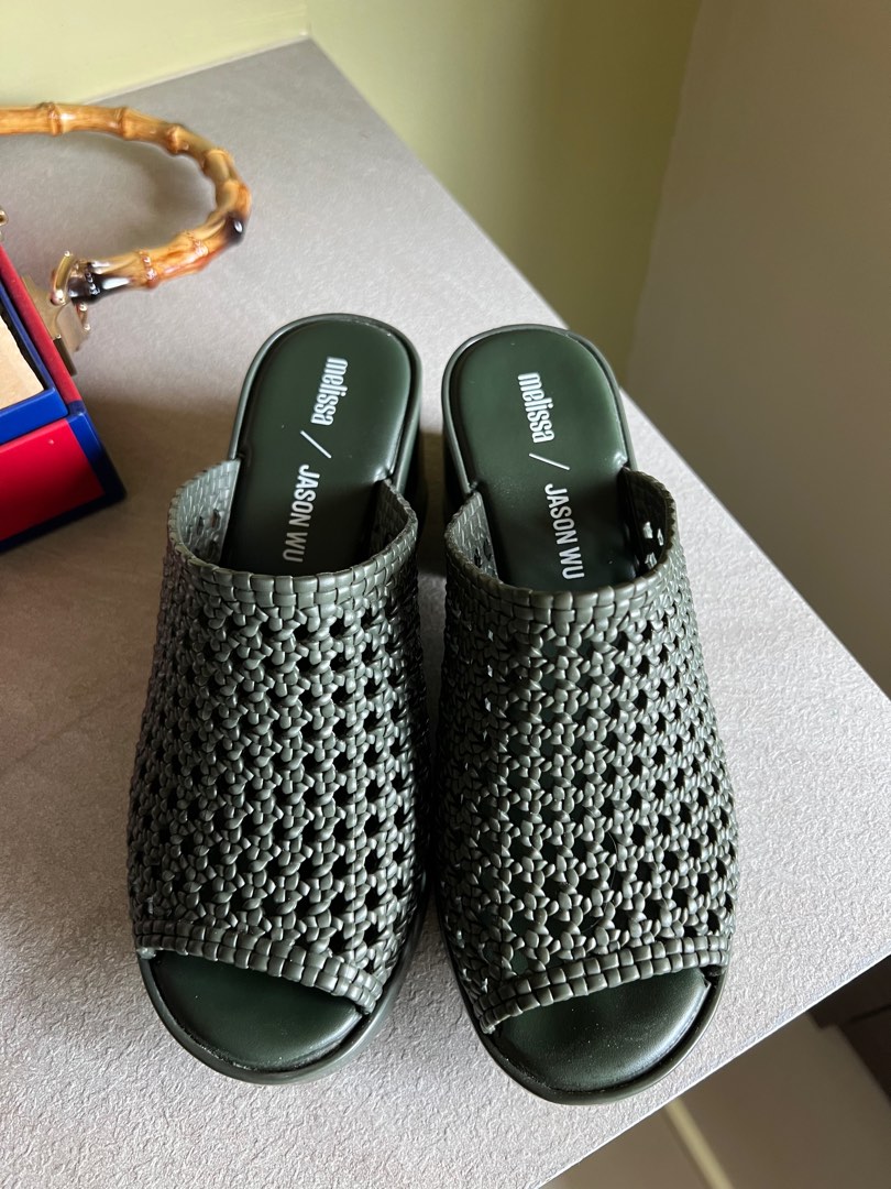 Melissa Jason Wu mules, Women's Fashion, Footwear, Heels on Carousell