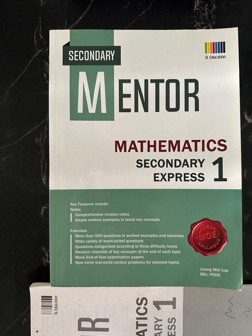 Mentor Mathematics Sec 1 Assessment Book, Hobbies & Toys, Books & Magazines, Assessment Books on ...