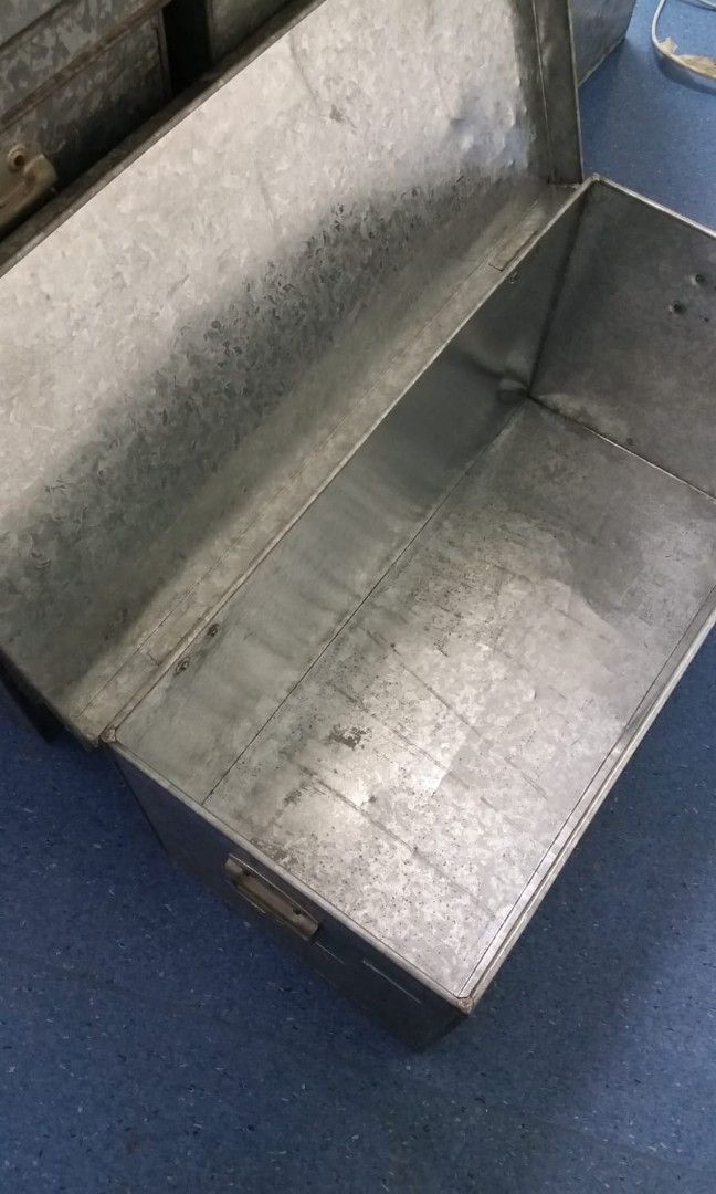 Metal Steel box, Furniture & Home Living, Outdoor Furniture on Carousell