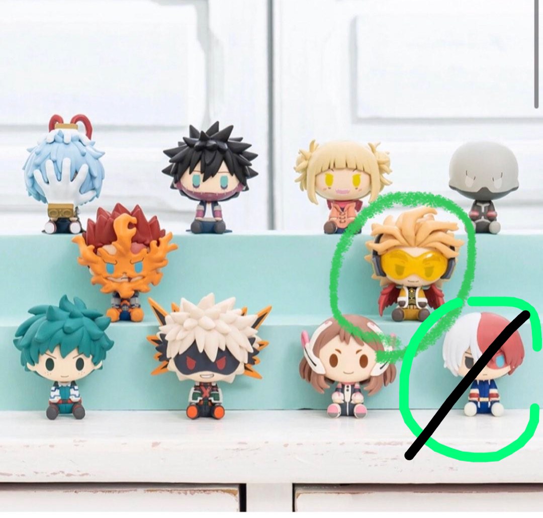 MHA Fight on Kuji / MHA kuji - Hawks mini fig , Hobbies & Toys ...