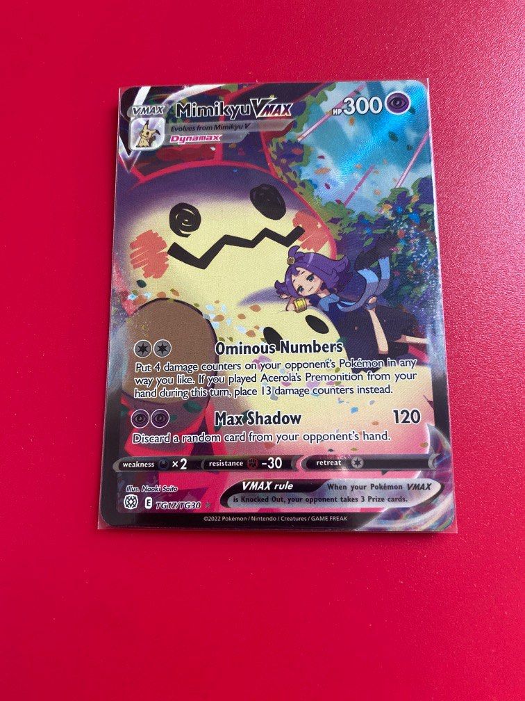 Mimikyu Vmax, Hobbies & Toys, Toys & Games on Carousell