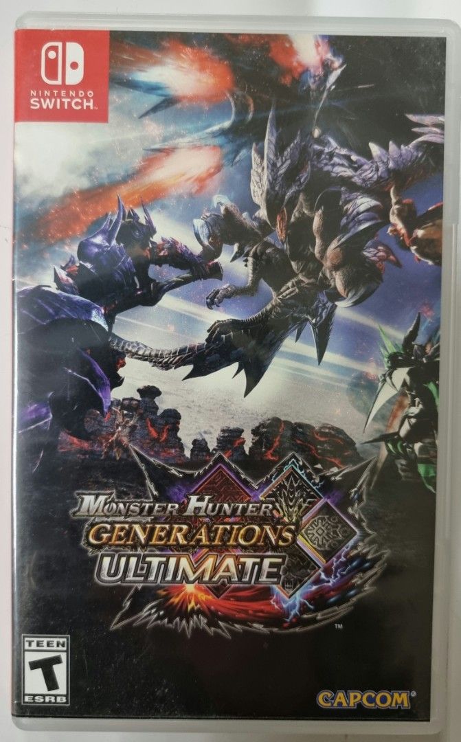 Monster Hunter Generations Ultimate (for Nintento Switch), Video Gaming ...
