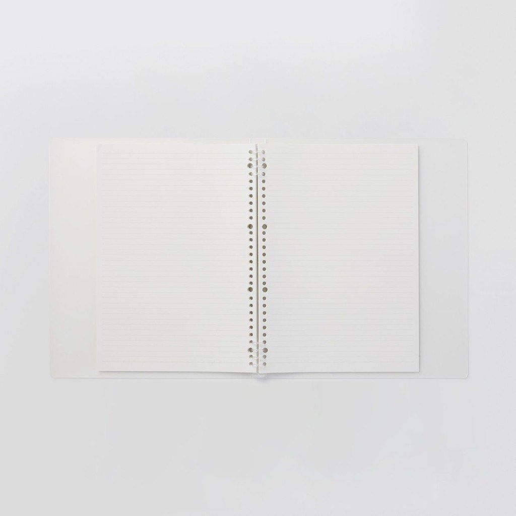 Muji A5 binder and grid paper, Hobbies & Toys, Stationery & Craft ...