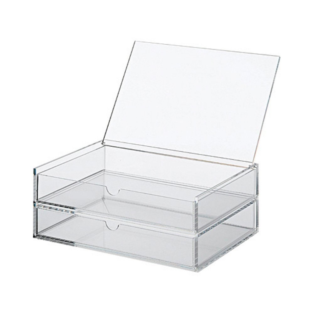 Muji acrylic case, Women's Fashion, Jewelry & Organisers, Accessory ...