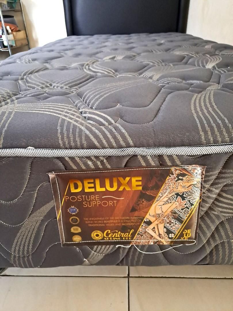 Multibed Deluxe Central Kasur Central Springbed Spring Bed, Perabotan ...