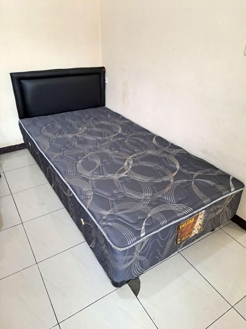 Multibed Deluxe Central Kasur Central Springbed Spring Bed, Perabotan ...