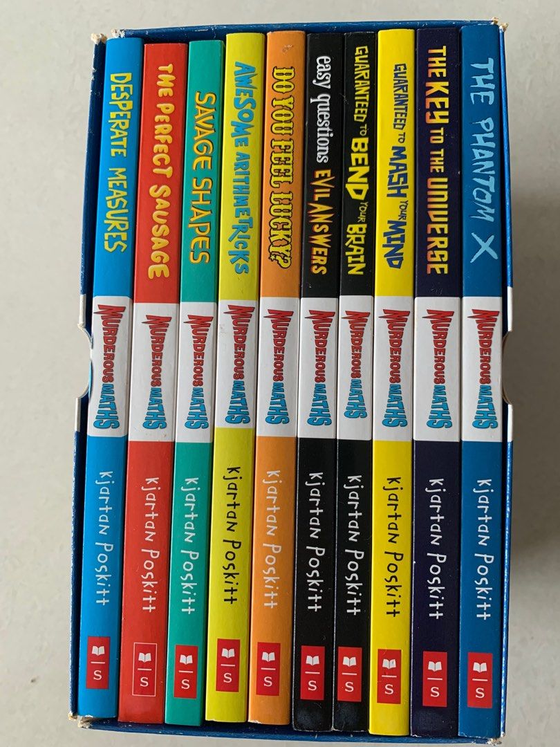Murderous Maths Collection Box Set - 10 books, Hobbies & Toys, Books ...