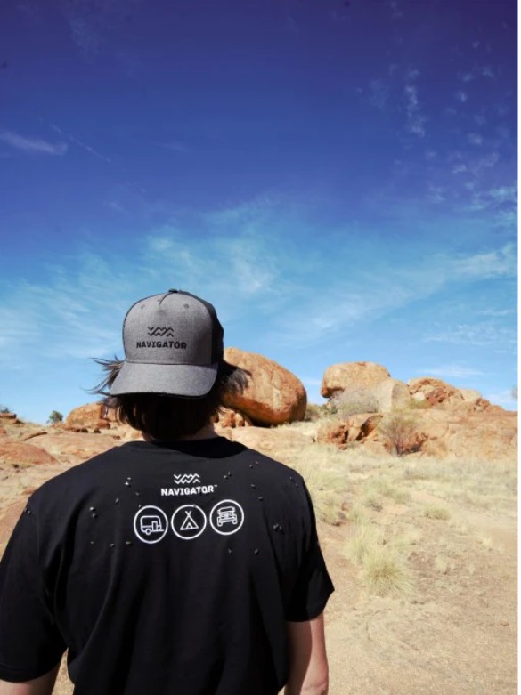 Navigator Gear Icon Cap - Grey Marle, Men's Fashion, Watches ...