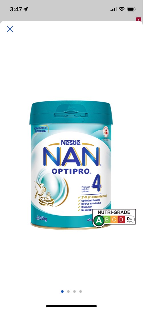 Nestle Nan Optipro 4 Formula, Babies & Kids, Nursing & Feeding ...