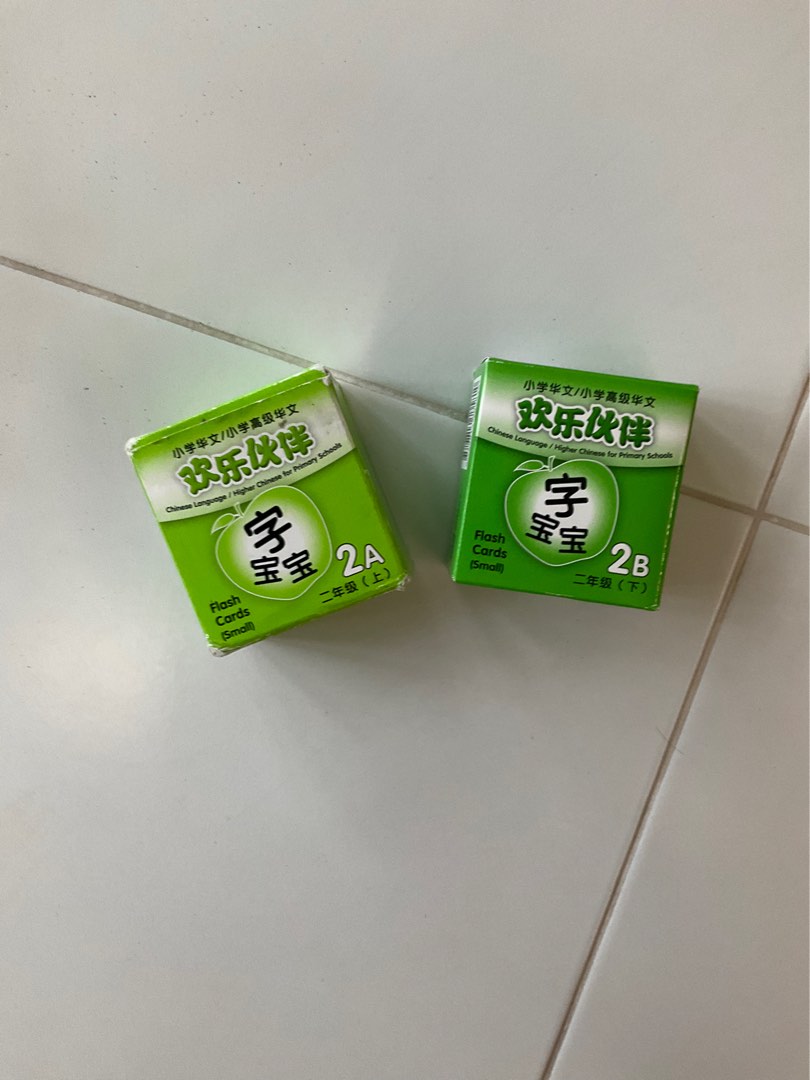 New & Preloved - Primary 2 Chinese Flashcards & CCE Textbook, Hobbies ...