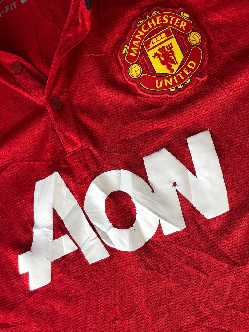 nike aon manchester football kit, Men's Fashion, Tops & Sets, Tshirts ...