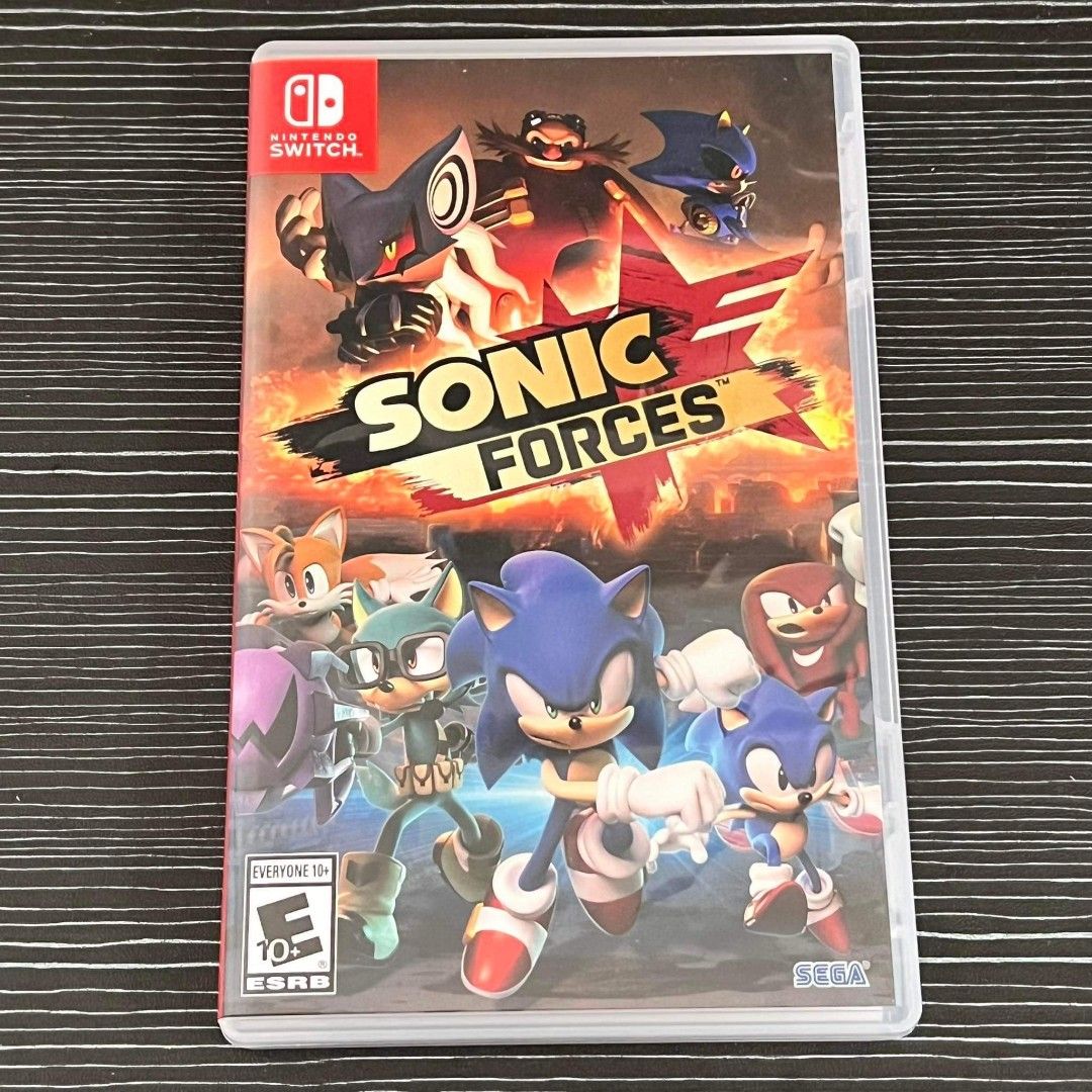 Nintendo Switch Sonic Forces, Video Gaming, Video Games, Nintendo on ...