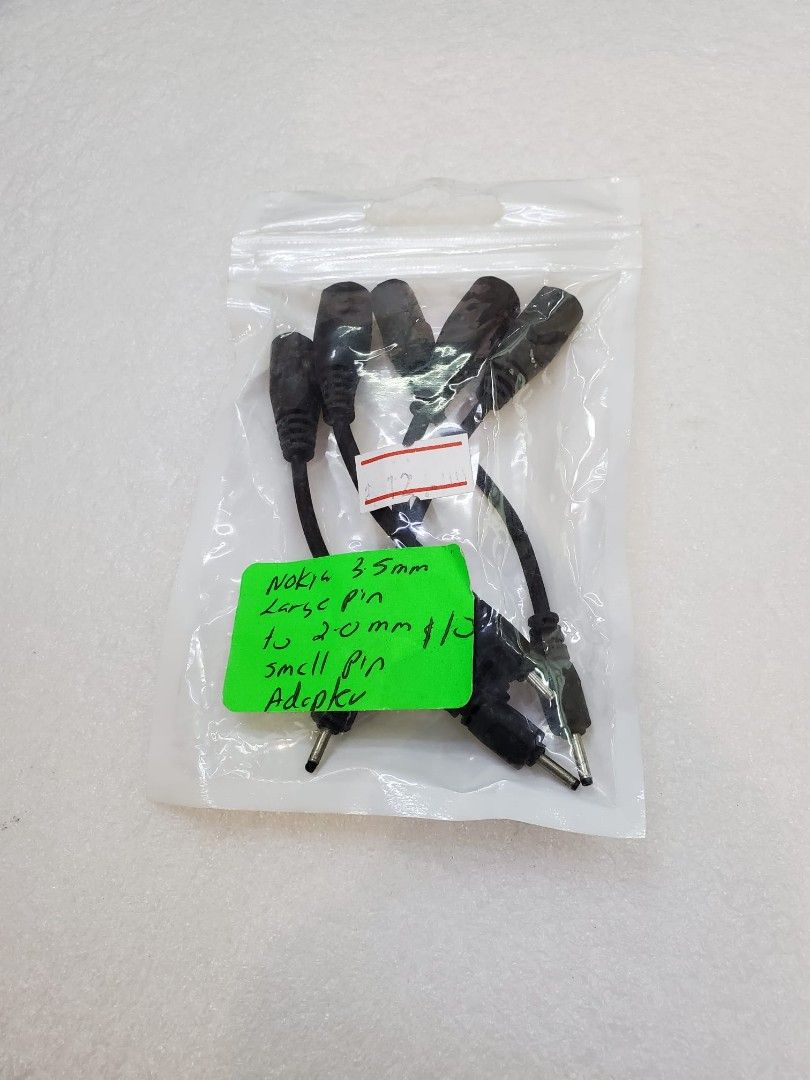 Nokia Large Pin Female To Small Pin Female Charger Adaptor CA-44 ...