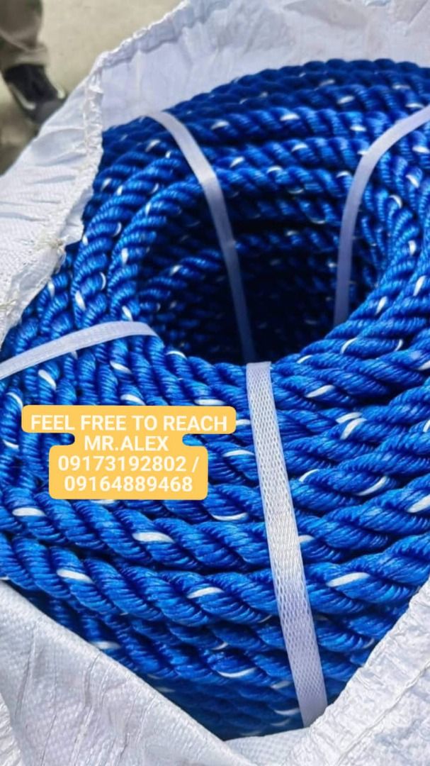 Nylon Rope Specs: 20mm x 200m, Commercial & Industrial, Industrial ...