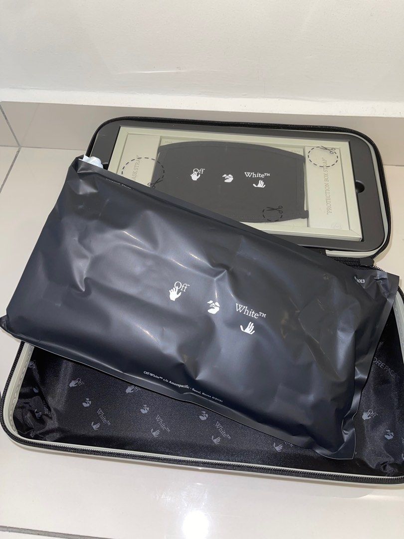 Off White X Amore Pacific Protection Box, Men's Fashion, Bags, Sling ...
