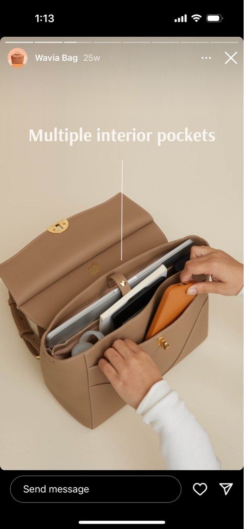 Oleada Wavia Bag, Women's Fashion, Bags & Wallets, Shoulder Bags on ...