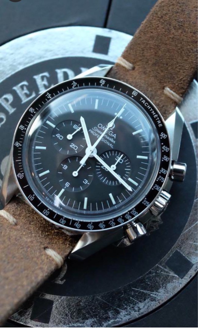 Omega Speedmaster Hesalite big box., Luxury, Watches on Carousell
