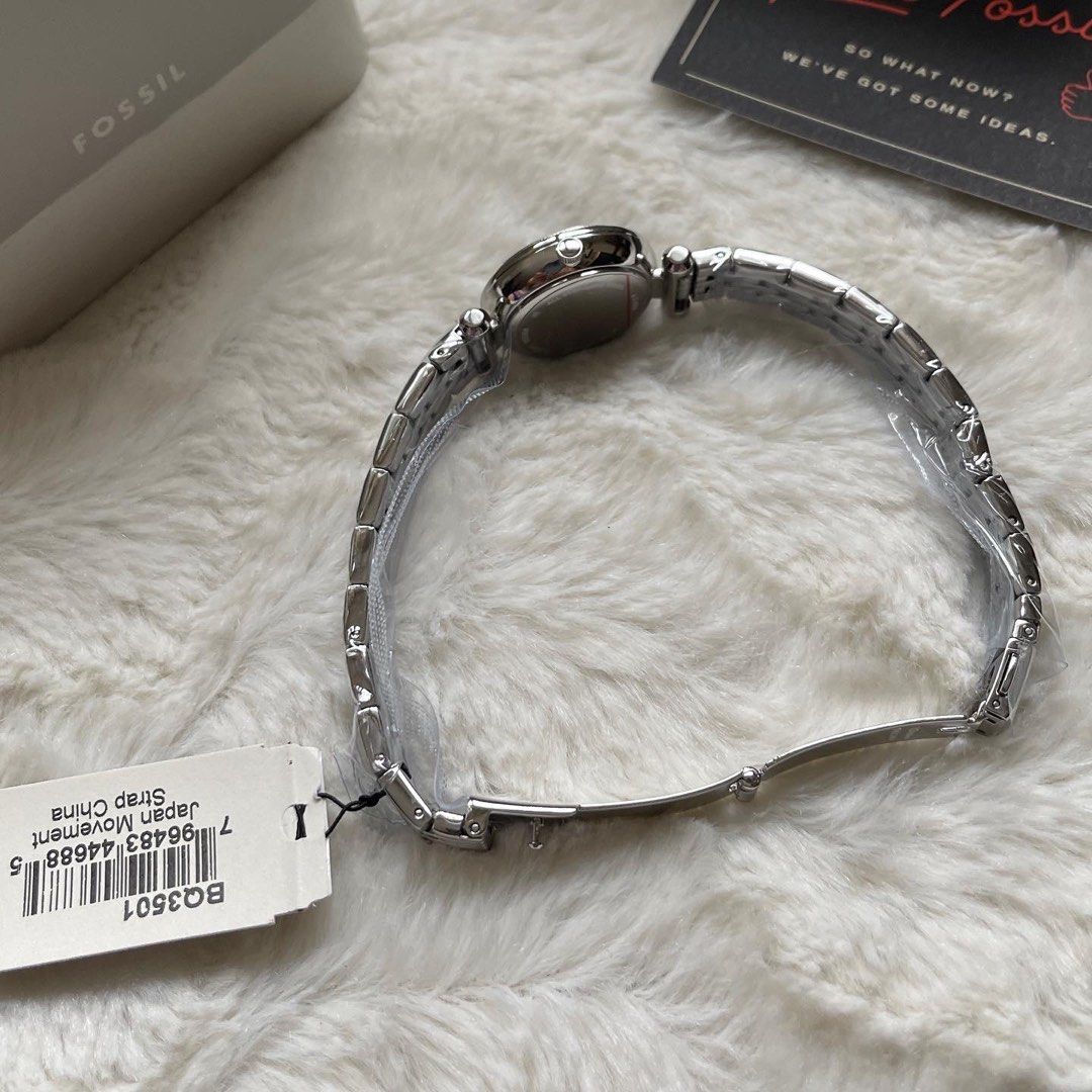 Original FOS Tillie Mini Three-Hand Stainless Steel, Women's Fashion ...