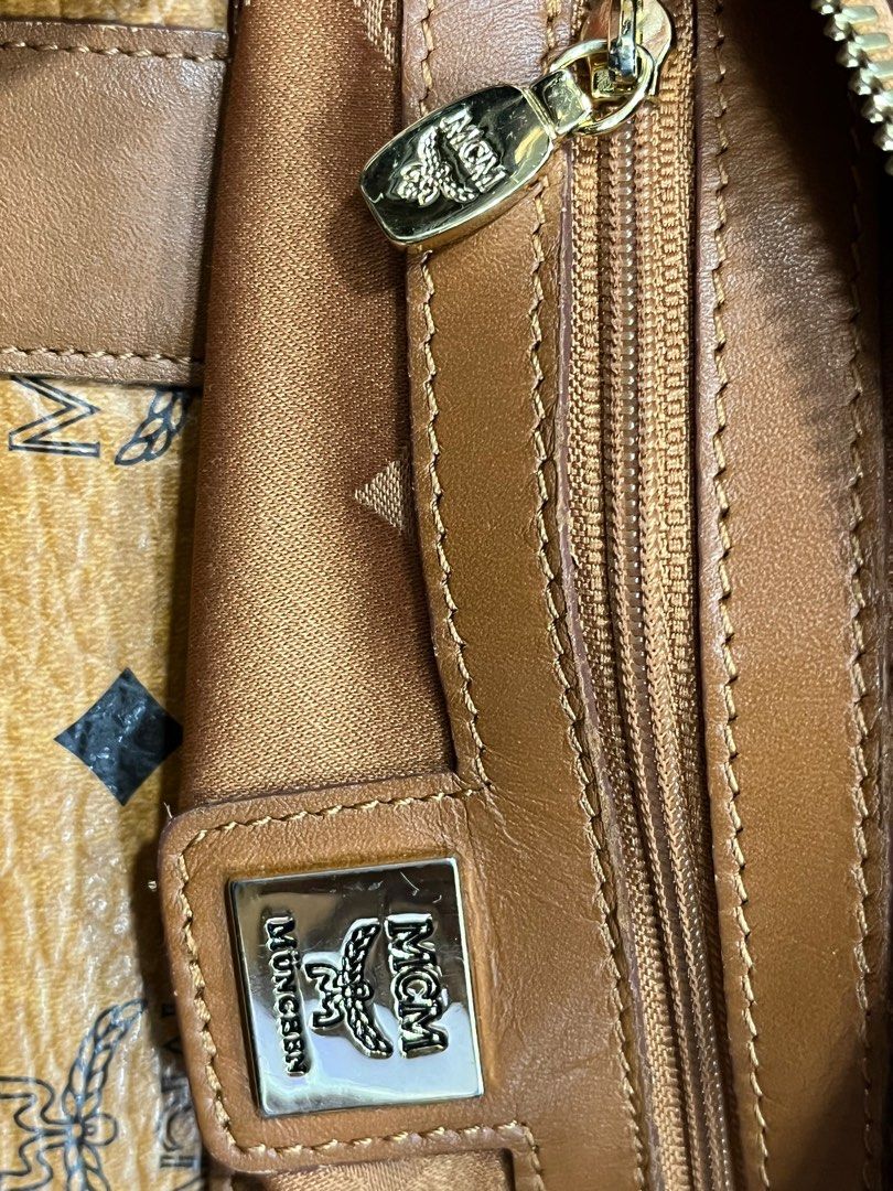 Original MCM Papillon Barrel, Women's Fashion, Bags & Wallets, Shoulder ...