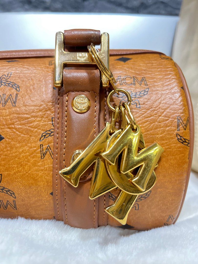 Original MCM Papillon Barrel, Women's Fashion, Bags & Wallets, Shoulder ...