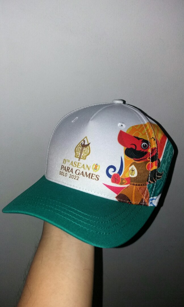 Original Mills Cap/Topi Volunteer Asean Para Games Solo 2022, Olah Raga ...