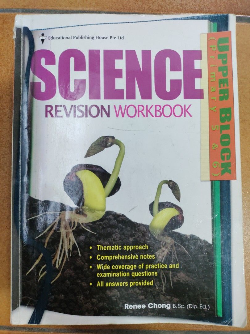 PSLE SCIENCE P6 Science assessment book primary 5 and Primary 6 science ...