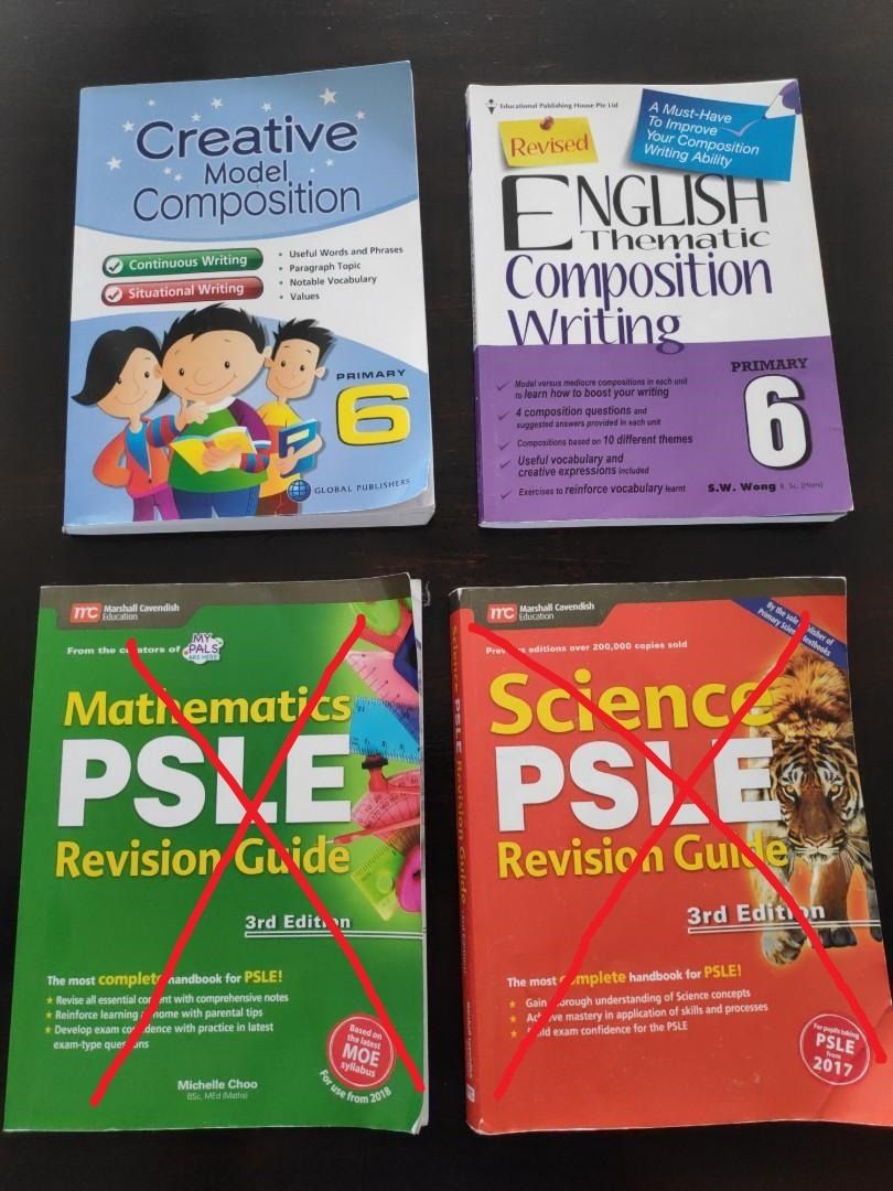 P6 PSLE English Composition Sample and Practice, Hobbies & Toys, Books ...