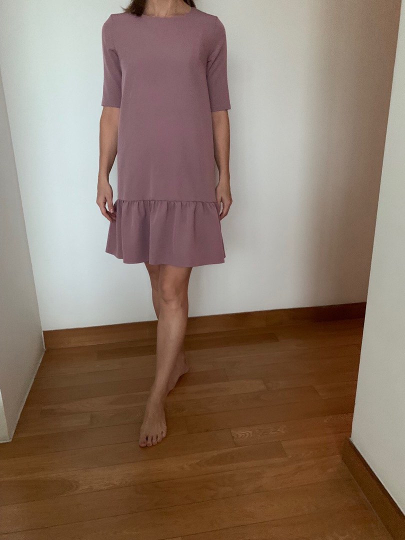 Pinky elegant dress for any occasion, Women's Fashion, Dresses & Sets ...