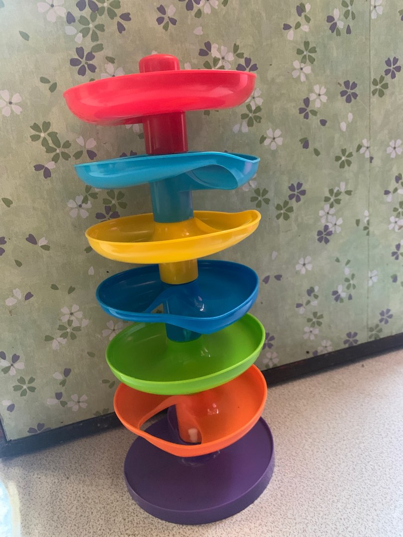 PlayGo Rainbow Ball Drop Toy, Babies & Kids, Infant Playtime on Carousell