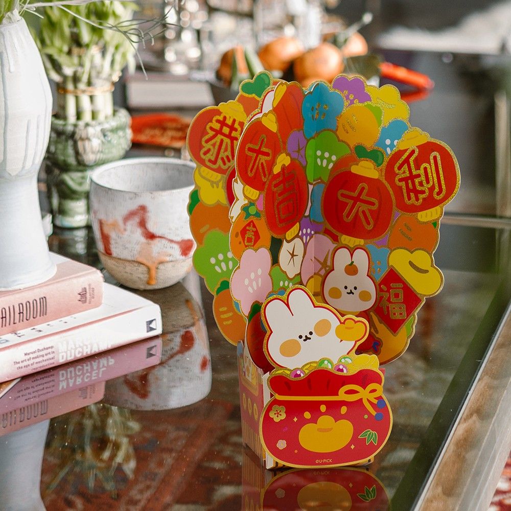 (PO) CNY table decoration, Furniture & Home Living, Home Decor, Other ...